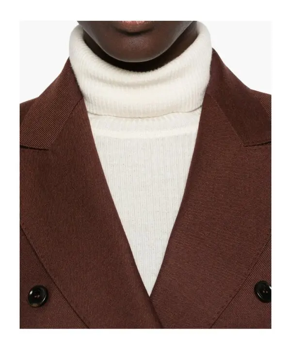 Max Mara Long-sleeve Blazer With Lapel Collar