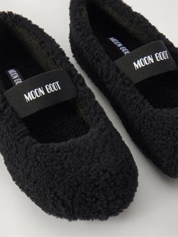 Moon Boot Ballet Fuzzy Shoes