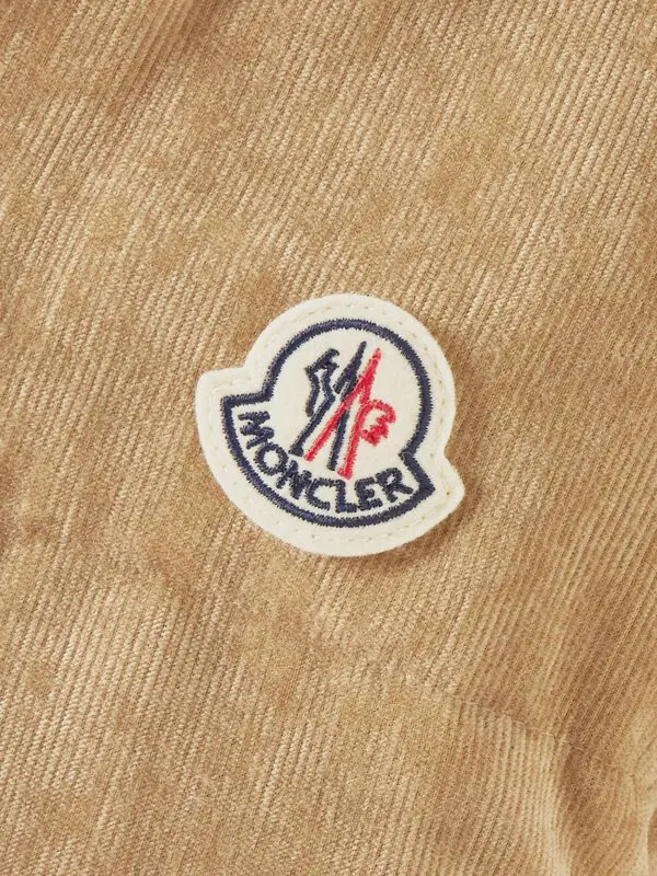 Moncler Essarts Ricrac-trimmed Quilted Down Jacket