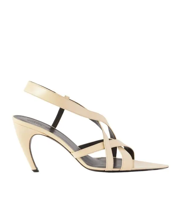 Khaite Retro-style Leather Sandals