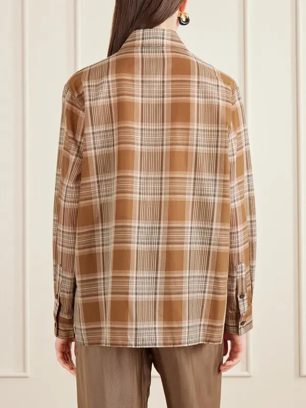 Matteau Plaid Long Sleeve Shirt