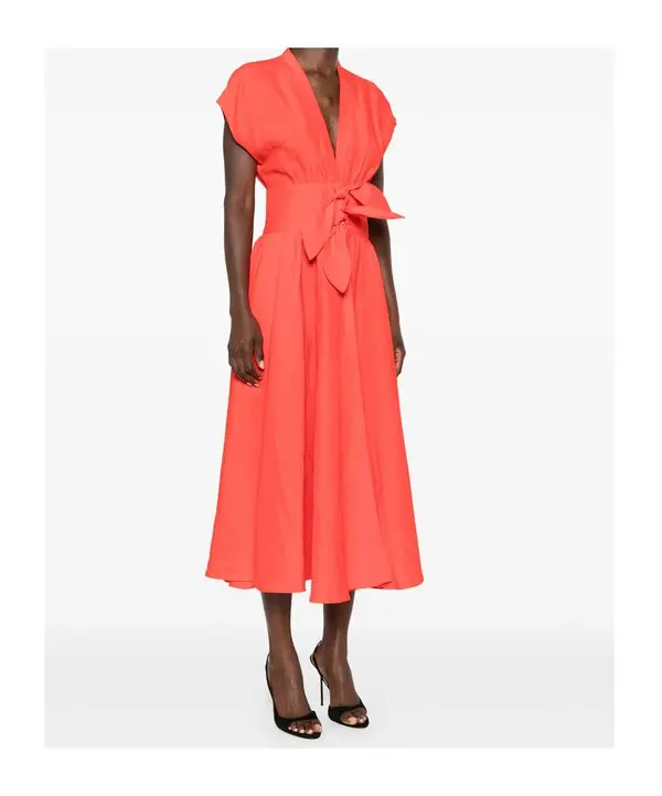 Alaïa V-neck Dress