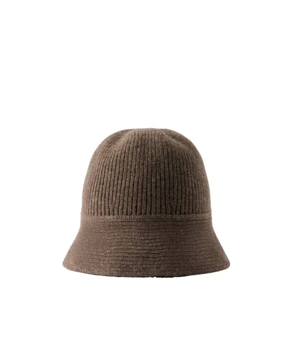 Nour Hammour Ribbed Bucket Hat