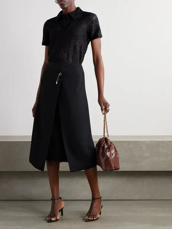Proenza Schouler Floral Lace Shirt