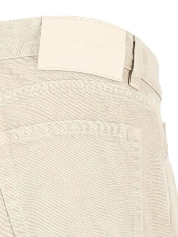 ICON DENIM LOS ANGELES Ilan Baggy Jeans - Beige