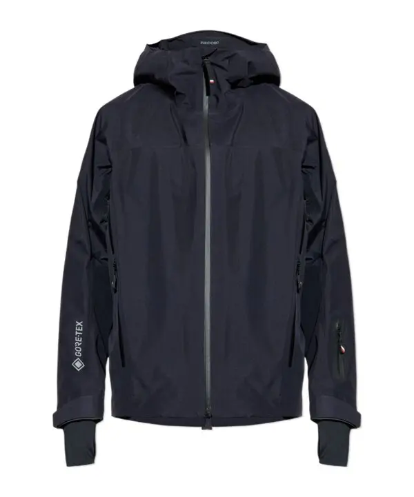 Moncler Hinterburgs Zip-up Hooded Ski Jacket - Navy