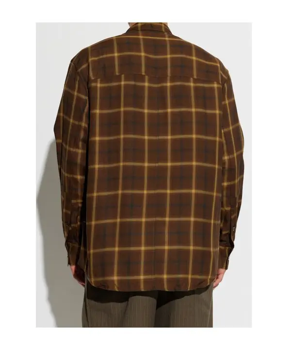 SONG FOR THE MUTE Check-pattern Shirt