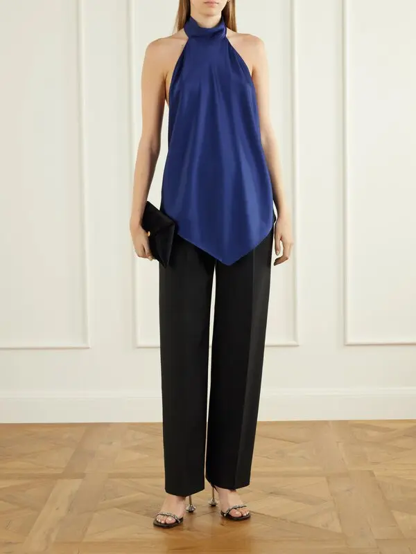 Stella McCartney Halterneck Satin Blouse