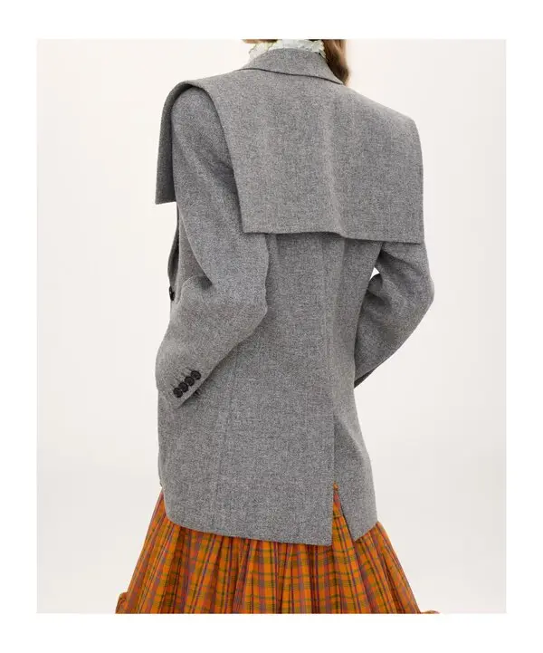 Chloé Structured Cape-detail Blazer