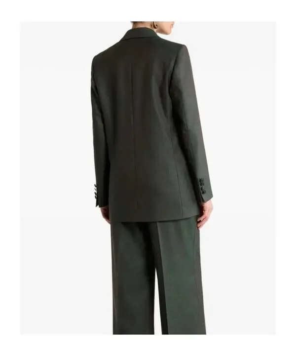 Etro Double-breasted Wool Jacquard Jacket With Paisley Motif