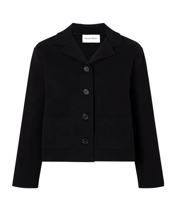 HIGH SPORT Ribbed Jacket