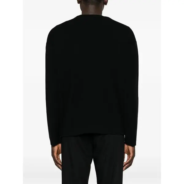 ROBERTO COLLINA Henley Rib Knit Sweater