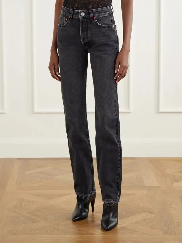 Isabel Marant Étoile Mid-rise Straight-leg Jeans