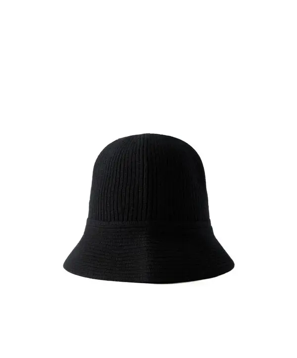 Nour Hammour Ribbed Bucket Hat