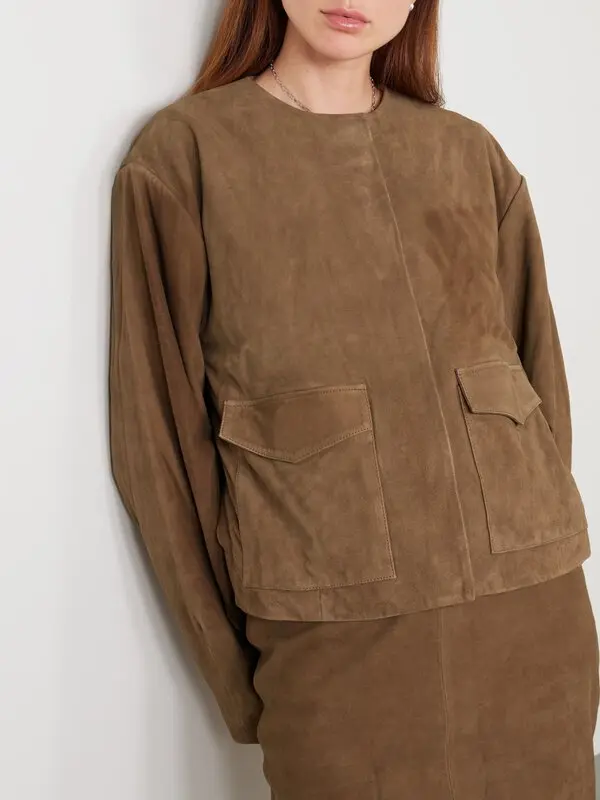 ST. AGNI Casual Leather Jacket