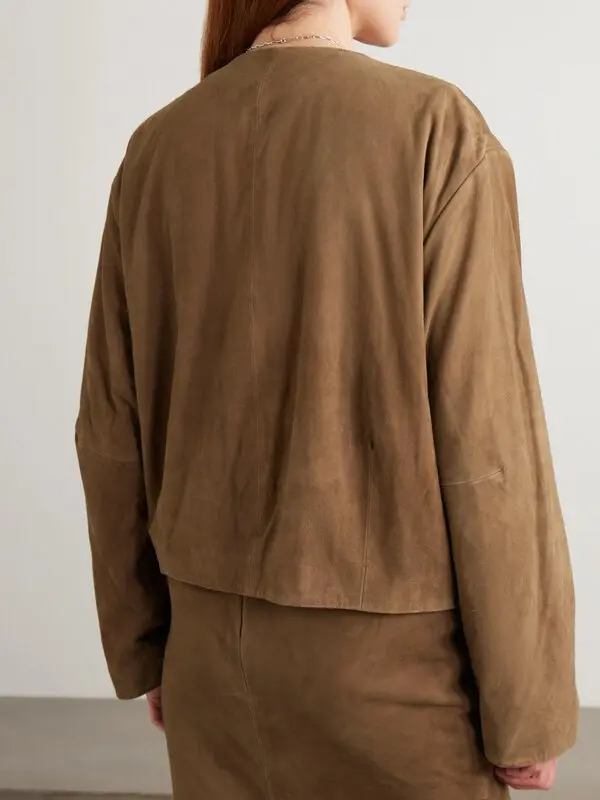 ST. AGNI Casual Leather Jacket