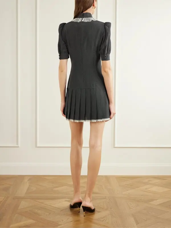 Alessandra Rich Chine Mini Dress