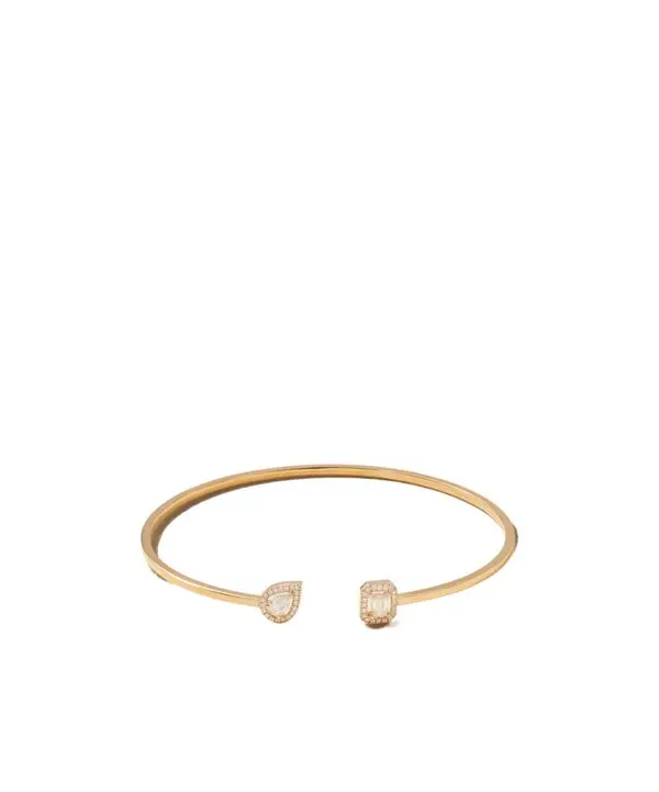 Messika 18-karat Rose Gold Diamond Cuff