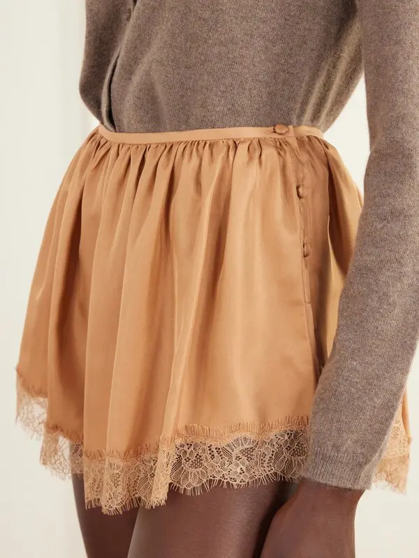 Ulla Johnson Lace Shorts