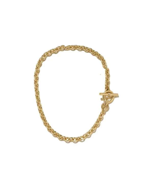 David Yurman Dy Mercer? 18-karat Gold Diamond Necklace
