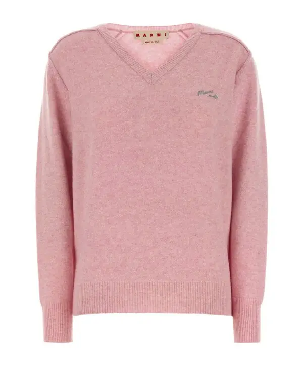 Marni V-neck Knitted Jumper