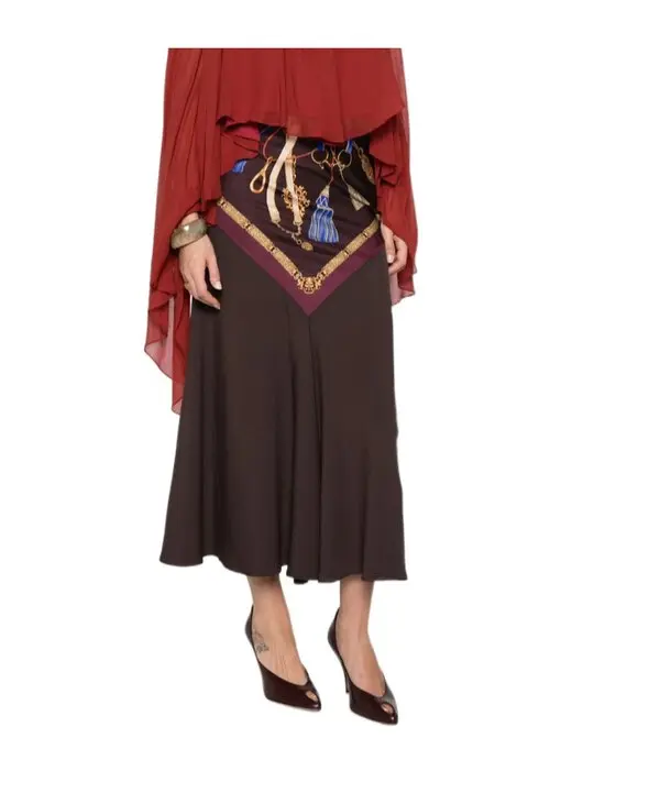 Etro Mid-to-long Flared Skirt