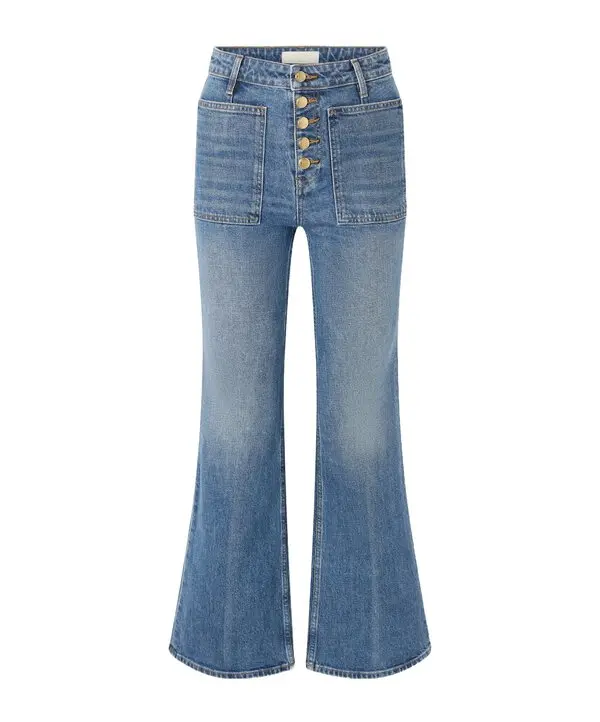 Ulla Johnson Vintage High-waist Flare Jeans