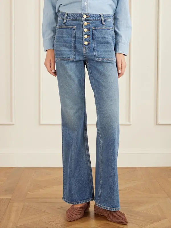 Ulla Johnson Vintage High-waist Flare Jeans