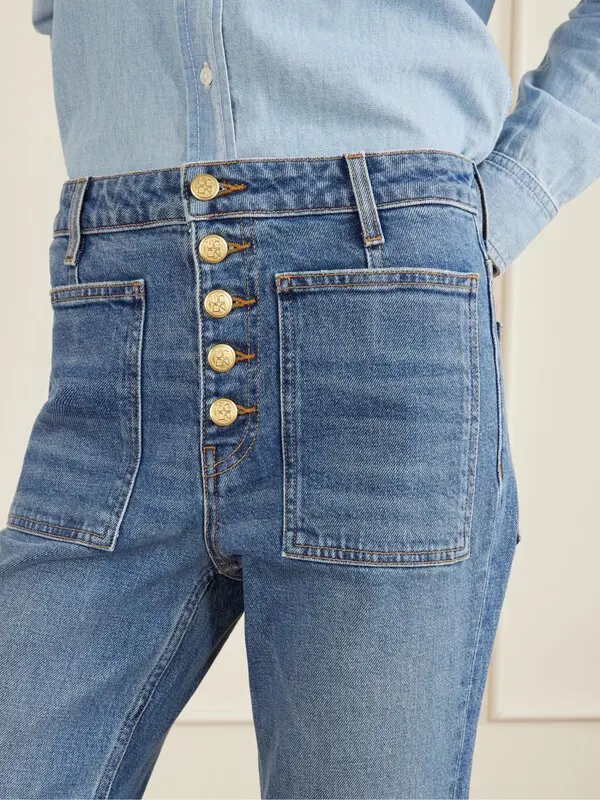 Ulla Johnson Vintage High-waist Flare Jeans