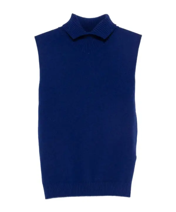 JIL SANDER Polo-collar Vest