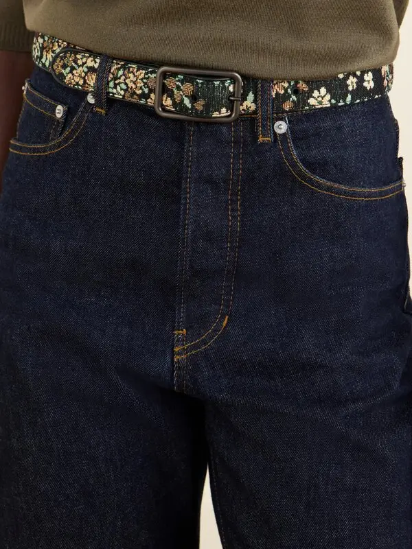 Dries Van Noten Jacquard Belt