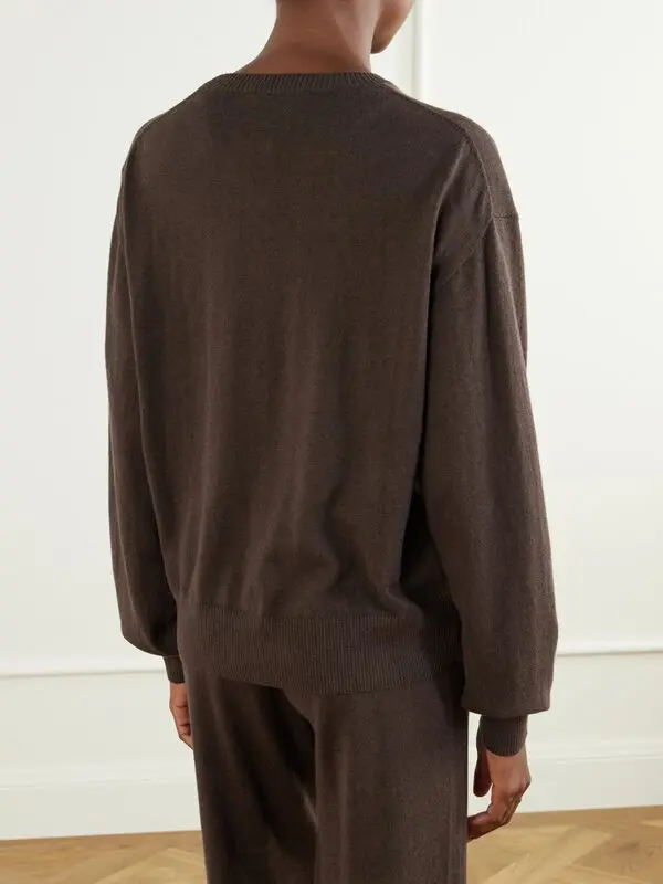 Eterne Cotton And Cashmere-blend Sweater