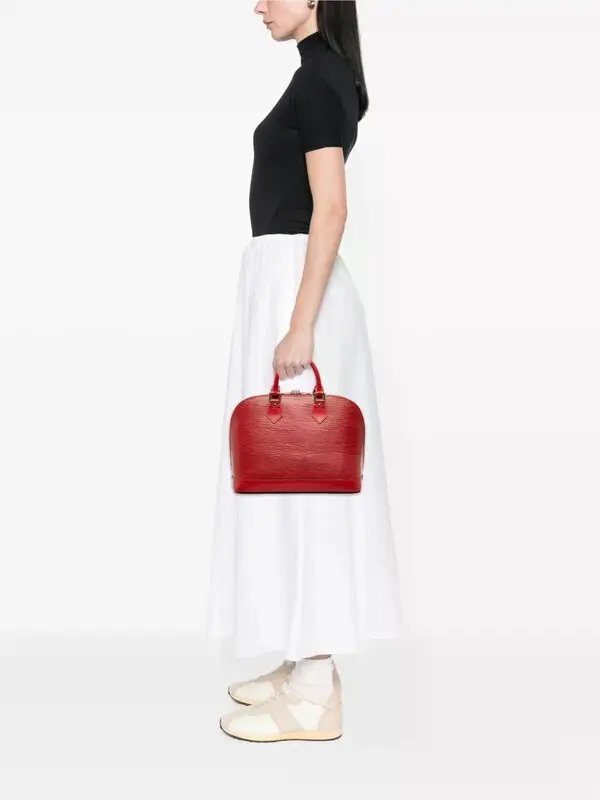 LOUIS VUITTON 1996 Epi Alma Pm Handbag