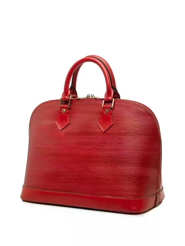 LOUIS VUITTON 1996 Epi Alma Pm Handbag
