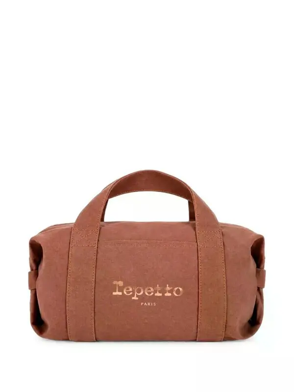 Repetto Medium Logo-print Canvas Bag