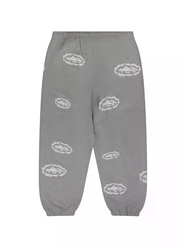 DENIM TEARS Corteiz Tears Logo-print Track Pants - Grey