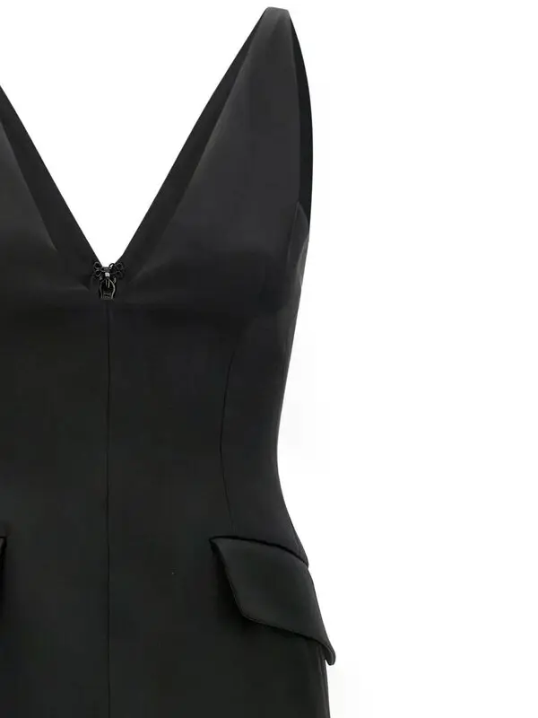 Sportmax V-neck Maxi Dress