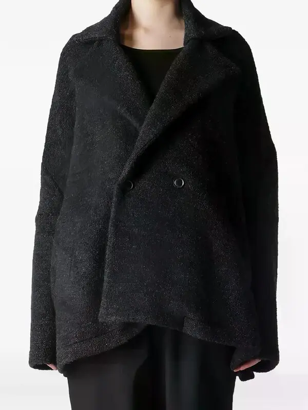 LIMI FEU Double-breasted Oversized Coat