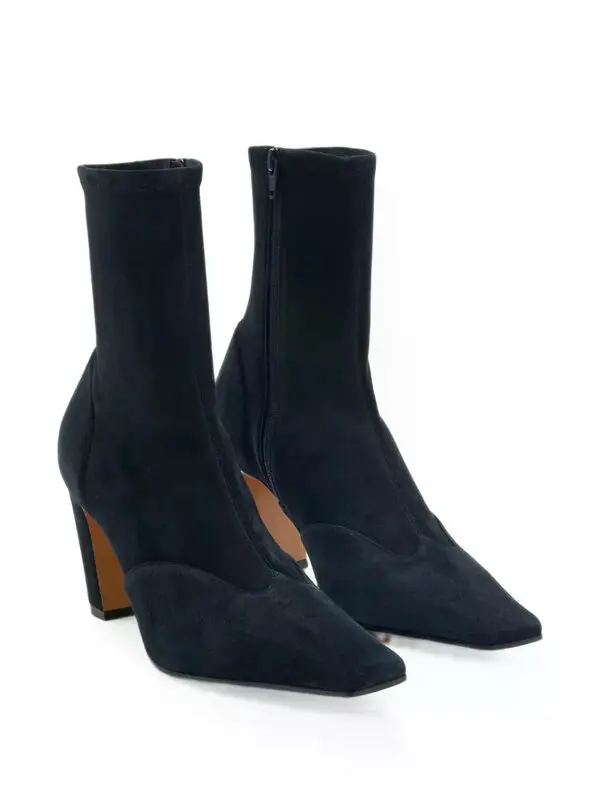 Khaite Nevada Suede Ankle Boots