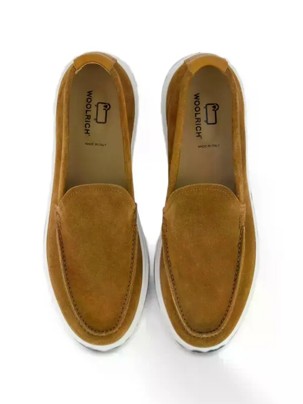 Woolrich Slip-on Leather Loafers