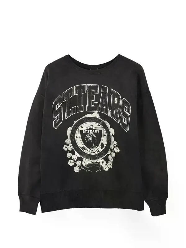 SAINT MXXXXXX X Denim Tears St. Tears Graphic-print Sweater