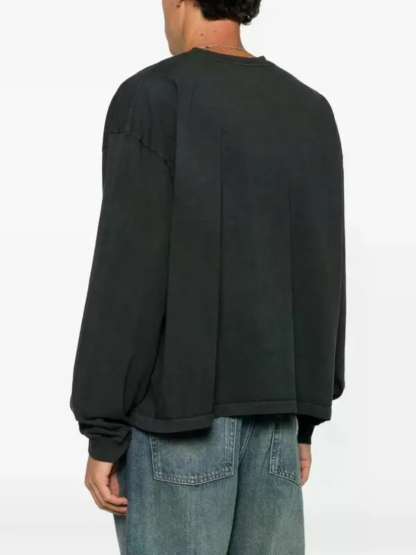 WILLY CHAVARRIA Logo-print Long-sleeve T-shirt