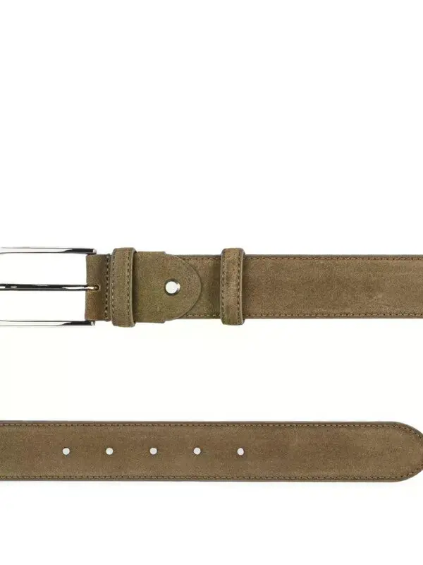 DOUCAL'S Suede Buckle-fastening Belt