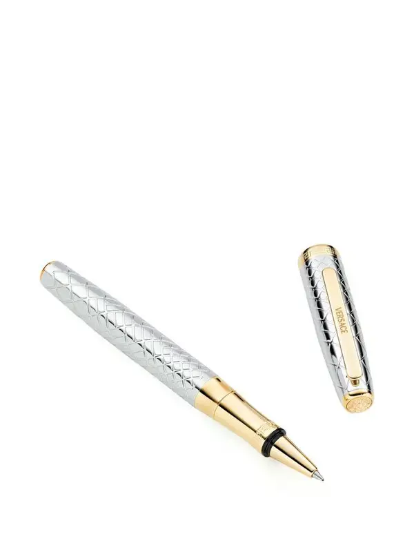 Versace Arges Laser-engraved Pen - Silver