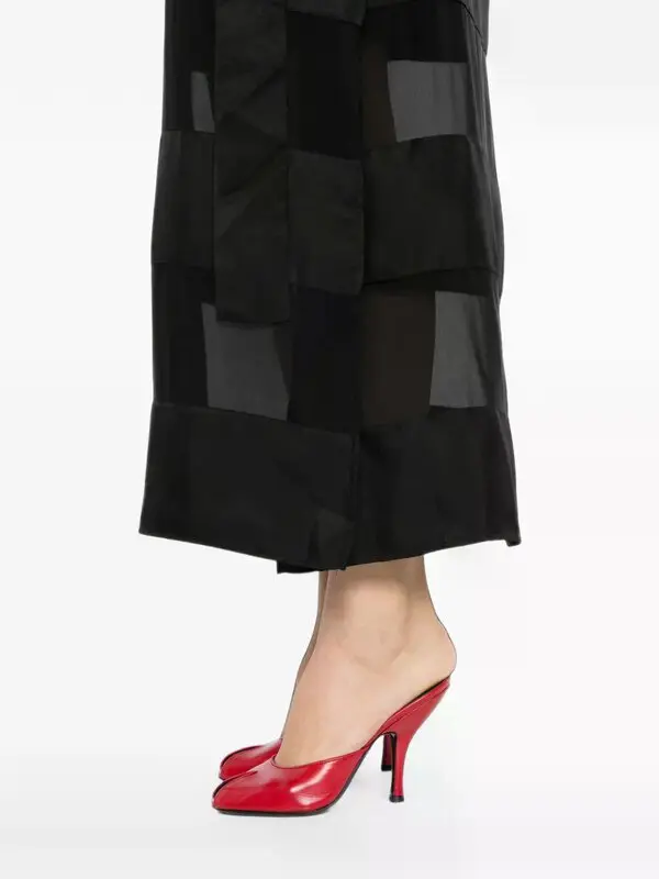 Cynthia Rowley Sheer-panelled Silk Dress