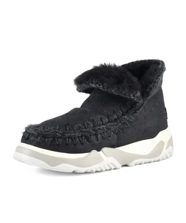 Mou Eskimo Hand-crochet Stitch Trainers
