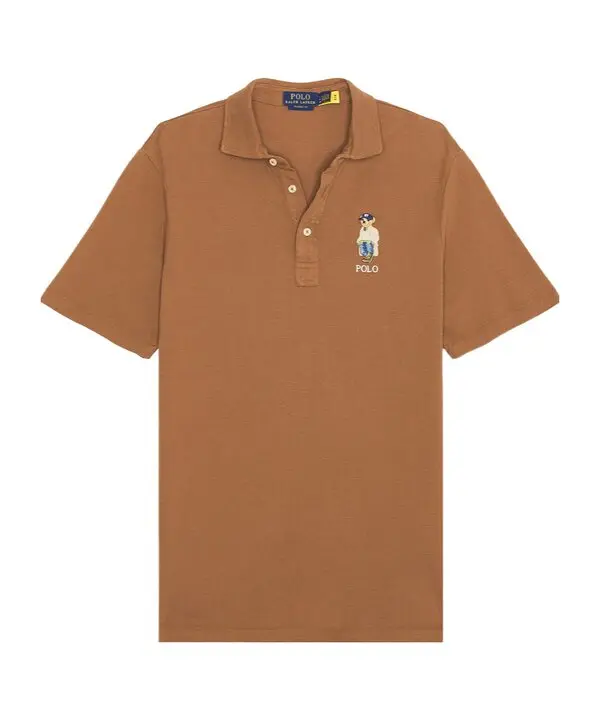Polo Ralph Lauren Bear-embroidered Polo Shirt