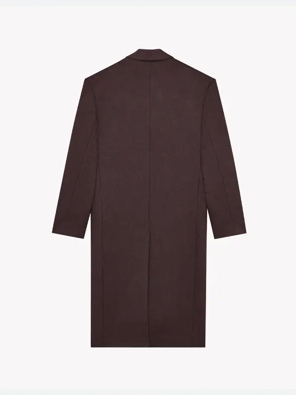 Saint Laurent Double-breasted Long Coat