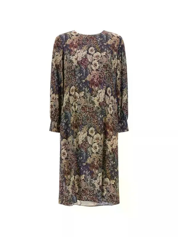 Herno Floral-print Midi Dress