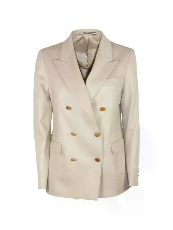 Tagliatore Double-breasted Cashmere Blazer